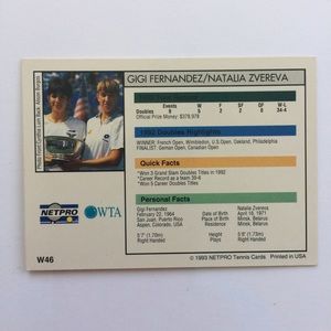 Other | Netpro 1993 Tour Stars Series I Tennis Card Set | Poshmark